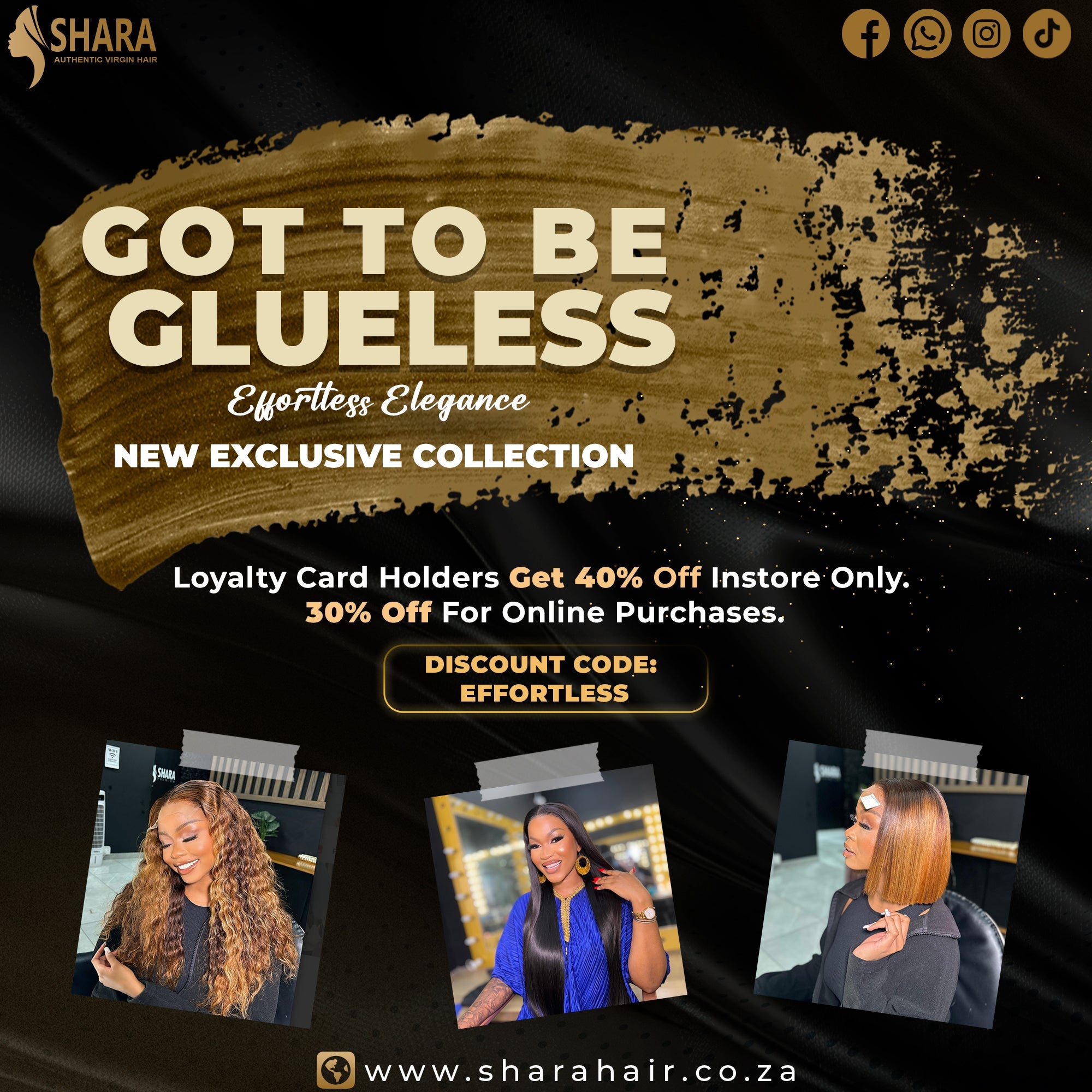 Glueless Collection – Shara Hair ZA