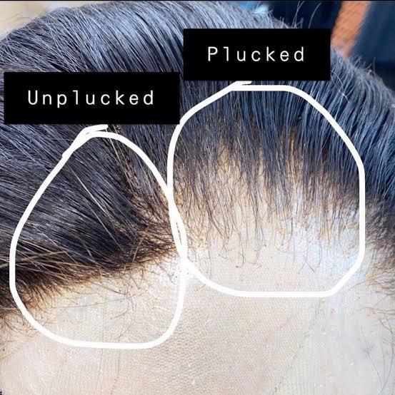 Full Frontal Customisation/ Prepluck & Bleaching Knots – Shara Hair ZA